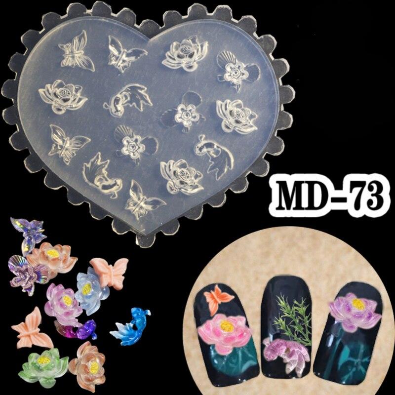 3D Silicone Nail Carving Mold - Limegirlstore