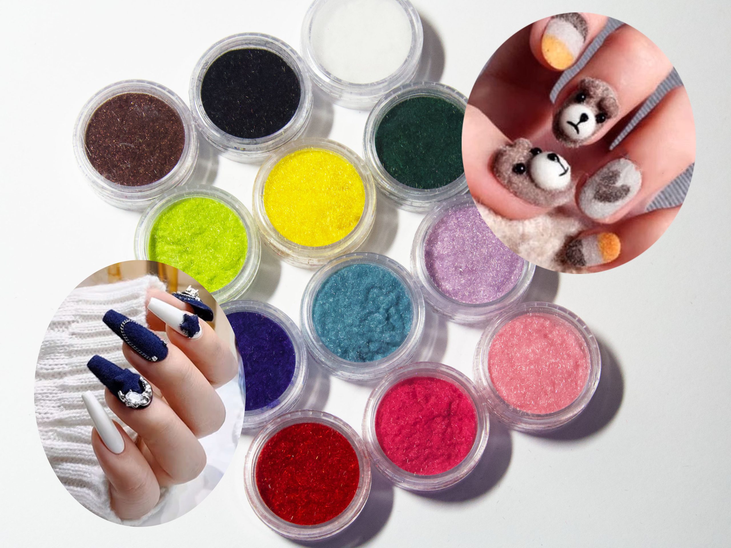 Velvet Flocking Powder / Fluffy Fur Powder - Limegirlstore