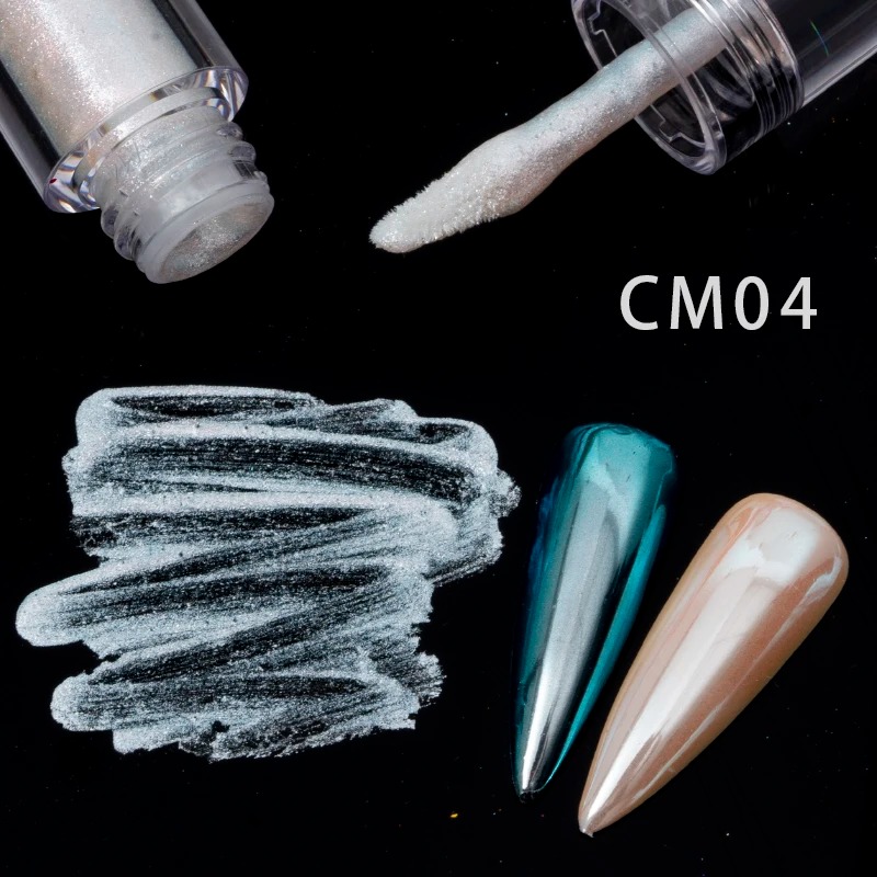 Chrome Mirror Liquid Tubes For Metallic Finish Nails - Limegirlstore