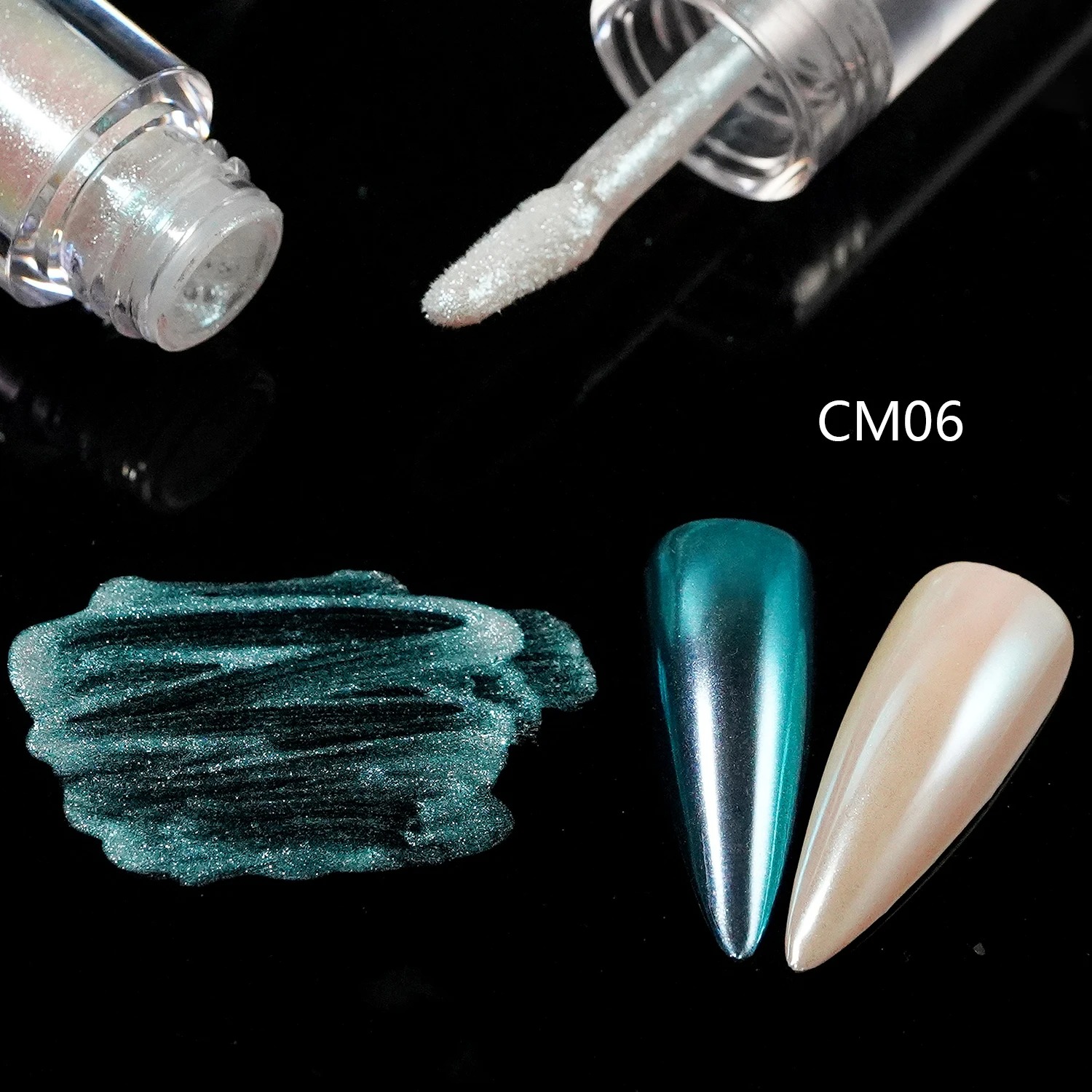 Chrome Mirror Liquid Tubes For Metallic Finish Nails - Limegirlstore
