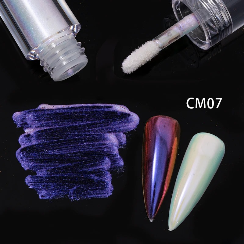 Chrome Mirror Liquid Tubes For Metallic Finish Nails - Limegirlstore