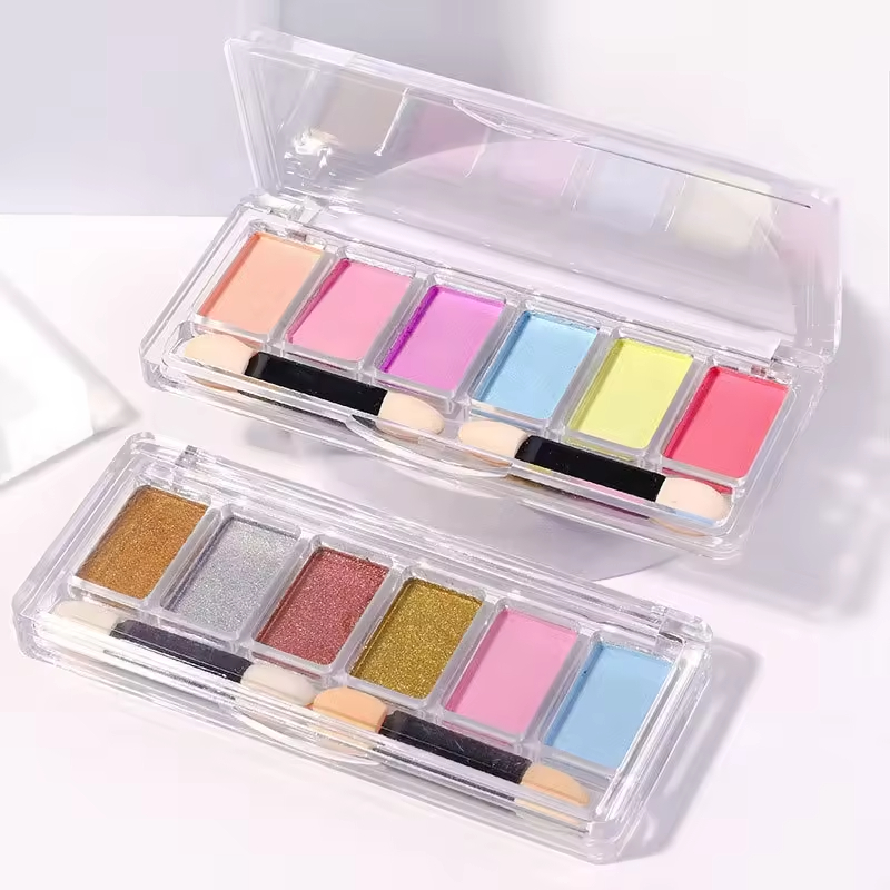 6 Color Solid Magic Mirror Powder - Limegirlstore
