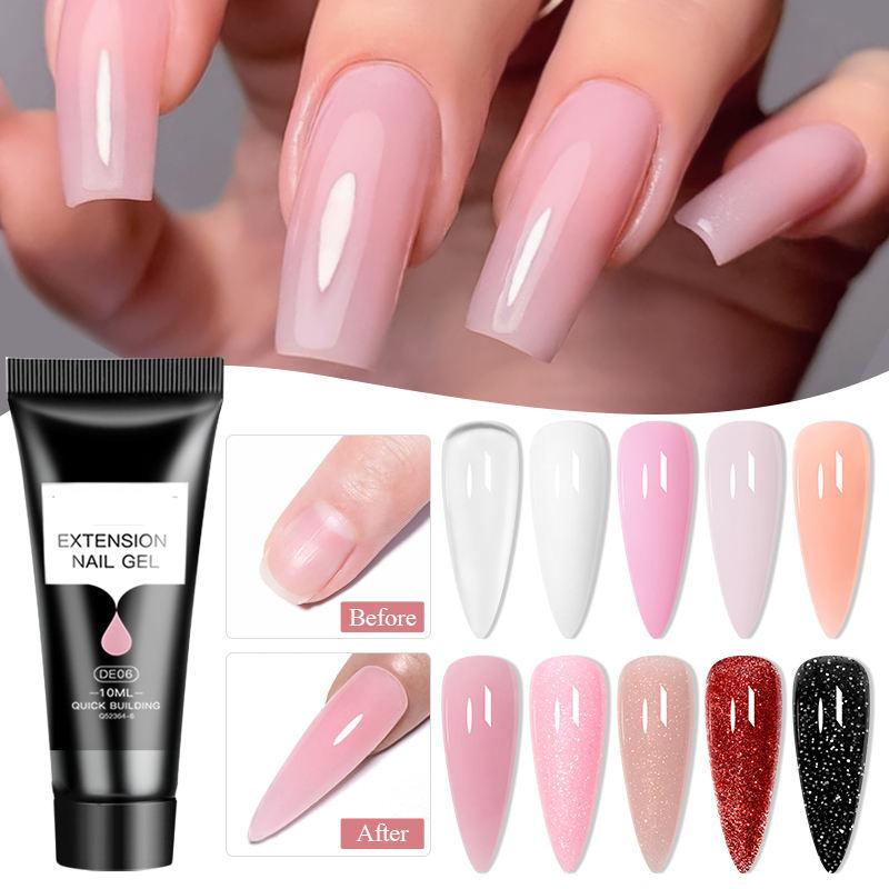 10ML Poly Nail Extension Gel-Clear Series - Limegirlstore